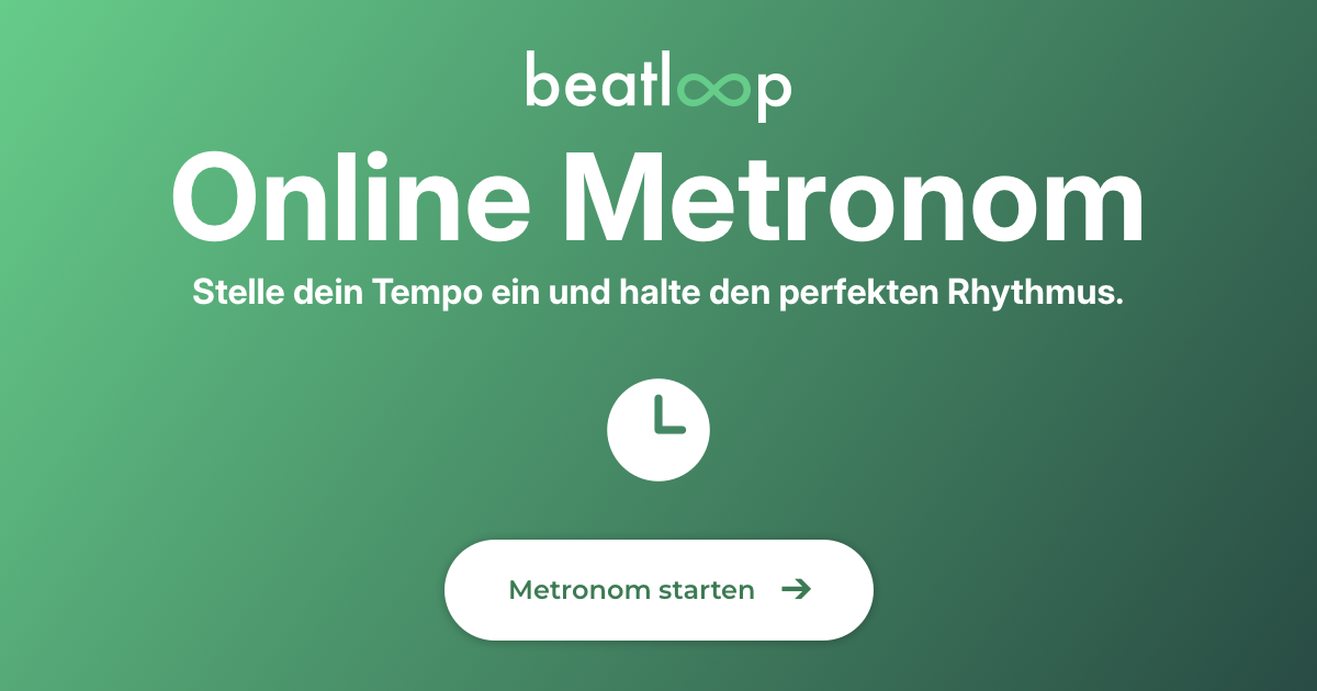 Metronom Online – Kostenlos im Browser | Taktgeber mit BPM